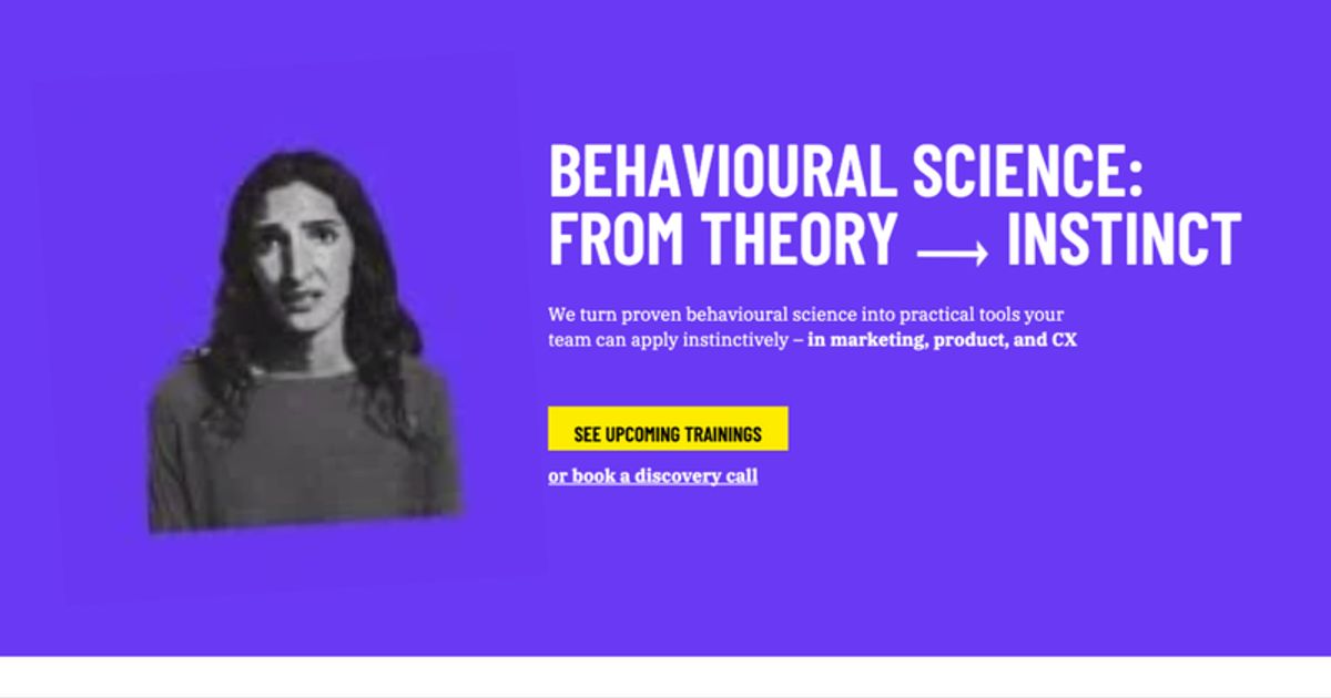 Creative Instinct | Behavioural Science